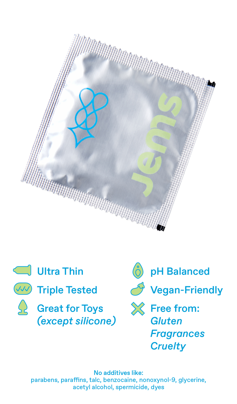 Jems Condoms | Safer Sex For All